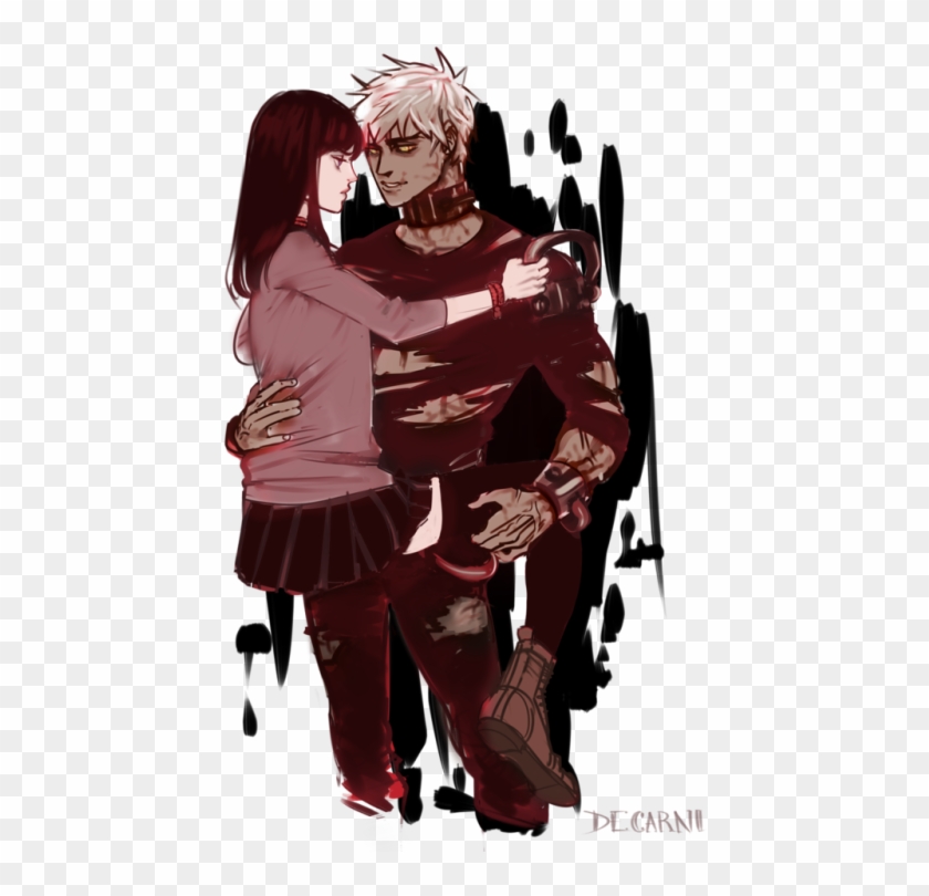 Danny Phantom Sam Manson Reboot Danny Fenton Redesign Anime Hd Png Download 500x738