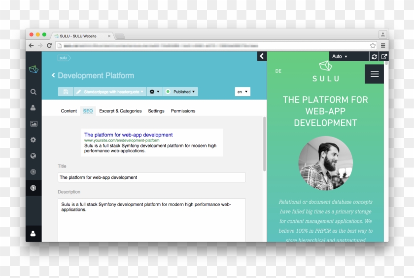 Images Admin Extension Seo Twig Template Examples Hd Png Download
