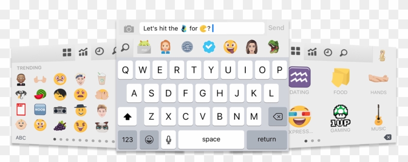 Emojis Are Everywhere - React Native Emoji Keyboard, HD Png Download - 1689x592 (#1487216) - PinPng