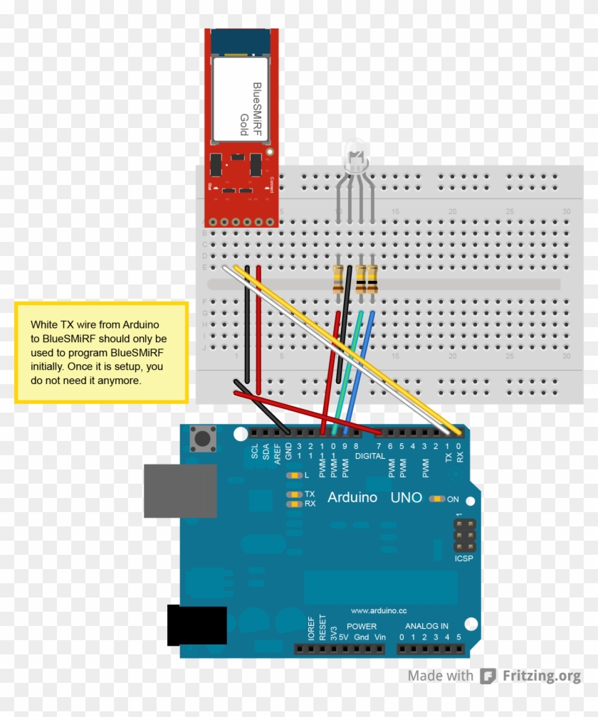 Fritzing Repo/projects/a/arduino Bluesmirf Gold Shield - Bluesmirf Gold Arduino Tutorial, HD Png ...