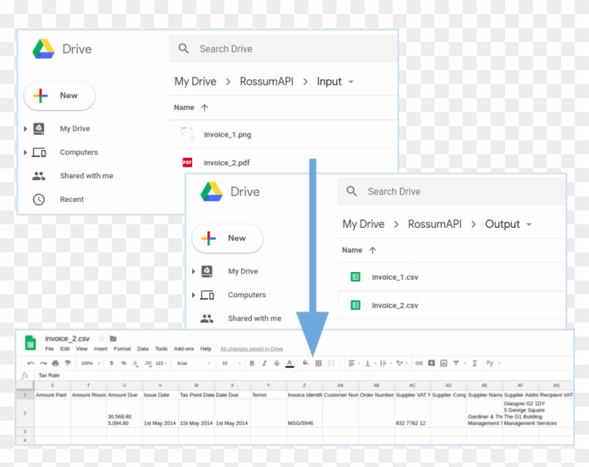 How To Automatically Read Data From Invoices Using - Example Of Starred ... How To Automatically Read Data From Invoices Using - Example Of Starred ...
