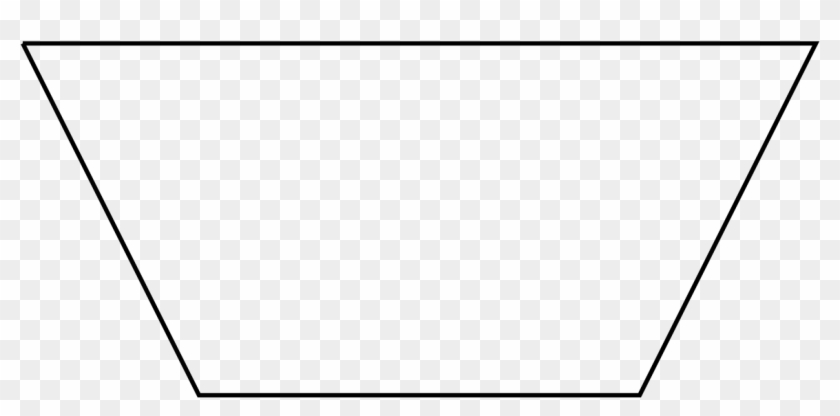 Isosceles Trapezoid Png - Trapezoid Shape Upside Down, Transparent Png - 1280x640 (#177827) - PinPng