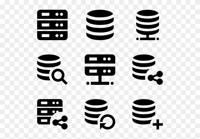 Free Vector Database - Server Db Icon Png, Transparent Png - 600x564 (#2060670) - PinPng