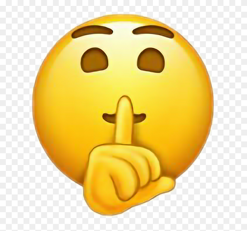 Shhh Emoji Freetoedit Hd Png Download 1024x1133 2400980 Pinpng