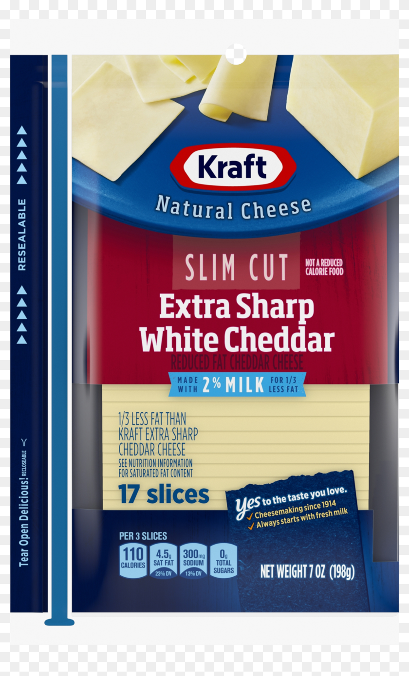 Kraft Slim Cut Extra Sharp White Cheddar 2 % Milk Natural - Kraft Mild ... Kraft Slim Cut Extra Sharp White Cheddar 2 % Milk Natural - Kraft Mild ...