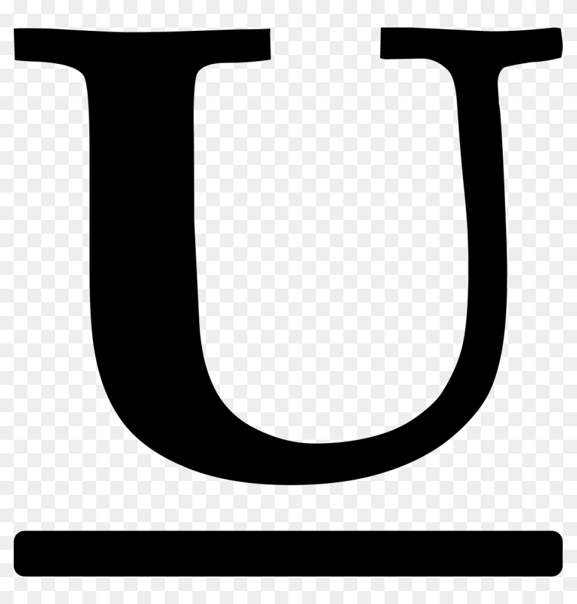 Png File - Bold Italic Underline Icon, Transparent Png - 981x980 (#3258713) - PinPng