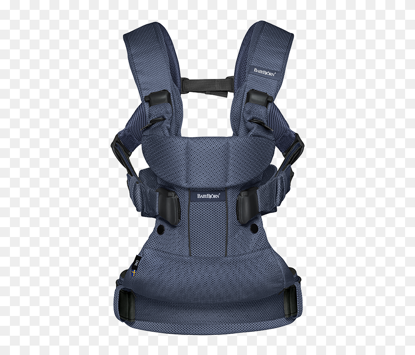 More Views - Babybjorn One Air Blue, HD Png Download - 680x680 ...