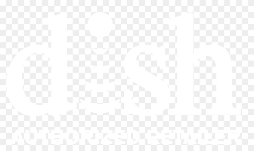 Dish Authorized Retailer White Logo Vertical - Dish Network White Logo Png, Transparent Png ...