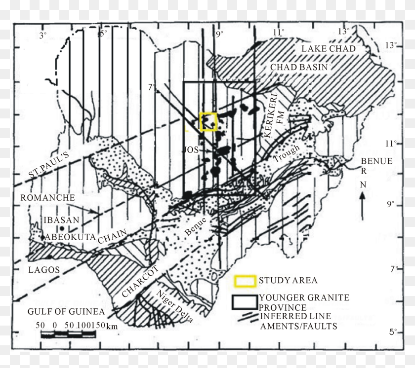 Simplified Geological Map Of Nigeria Showing The Generalized ... Simplified Geological Map Of Nigeria Showing The Generalized ...