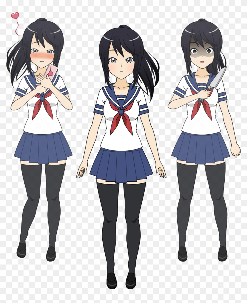 Yandere Simulator Anime Ayano Budo X Ayano Aishi X Taro Yamada Hd