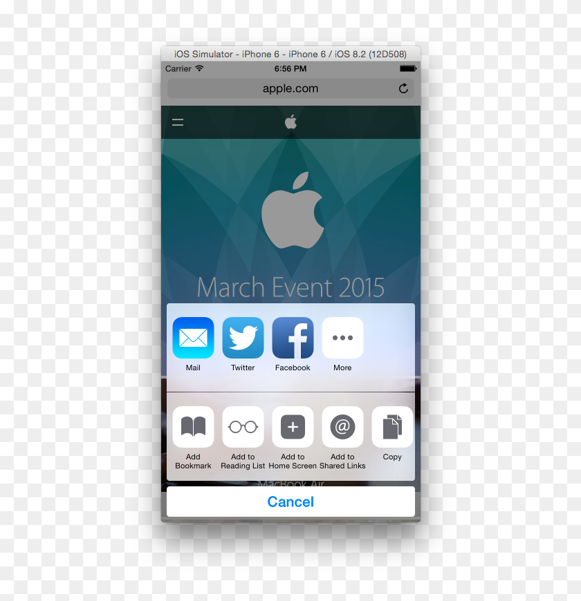 Share Button Copy In Xcode Action Extension Ios Swift Hd Png 2398