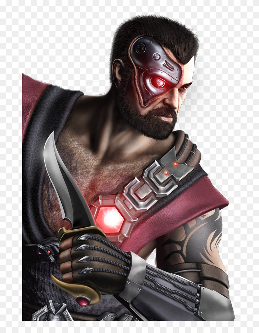 Render Kano Mortal Kombat Komplete Edition Hd Png Download