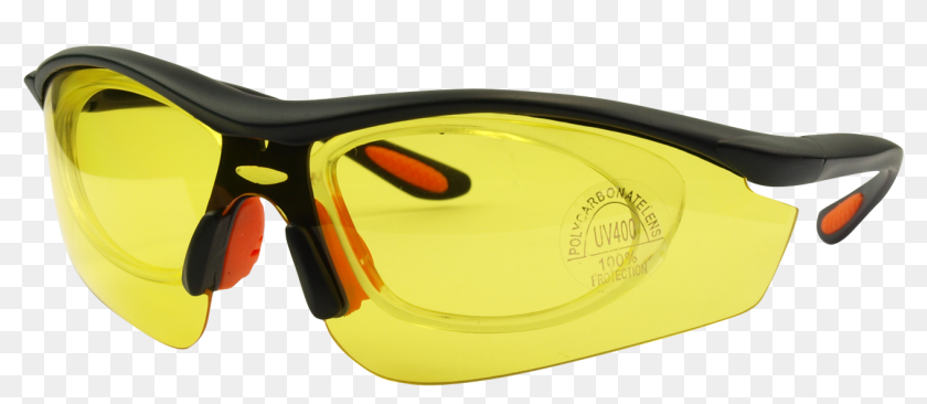 Blackyellow Glasses Frame Sea Kayak Hd Png Download 1297x504