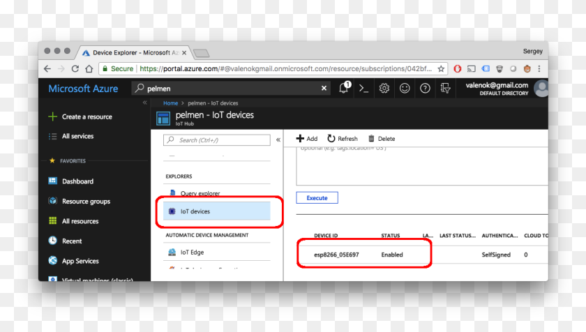 Configuraing The Device Using Azure Iot Hub Device Blob Container