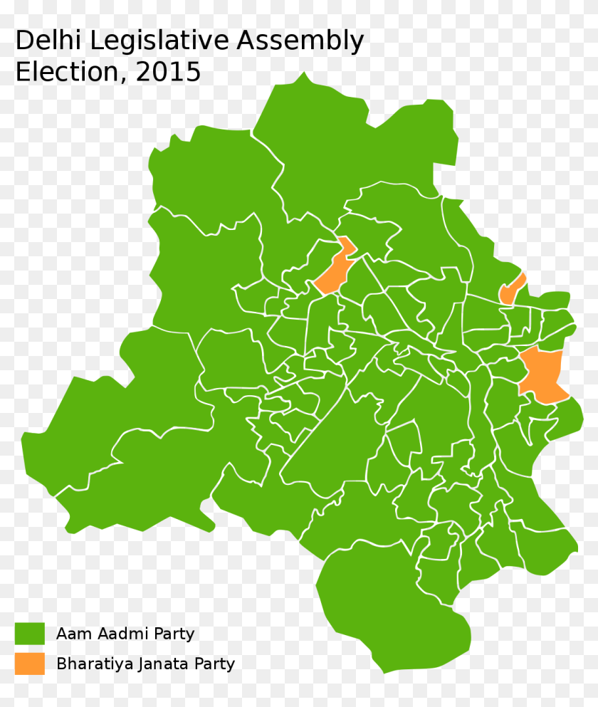 2015 Delhi Legislative Assembly Election Delhi Vidhan Sabha Map Hd Png Download 1200x1350