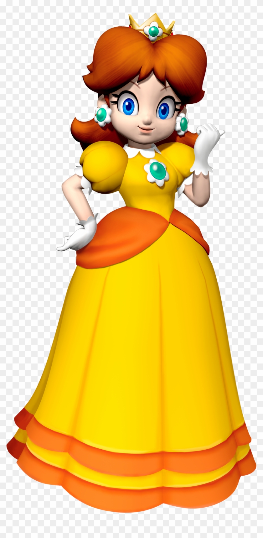 Super Mario Clipart Daisy - Princess Daisy, HD Png Download - 1942x3878 ... Super Mario Clipart Daisy - Princess Daisy, HD Png Download - 1942x3878 ...