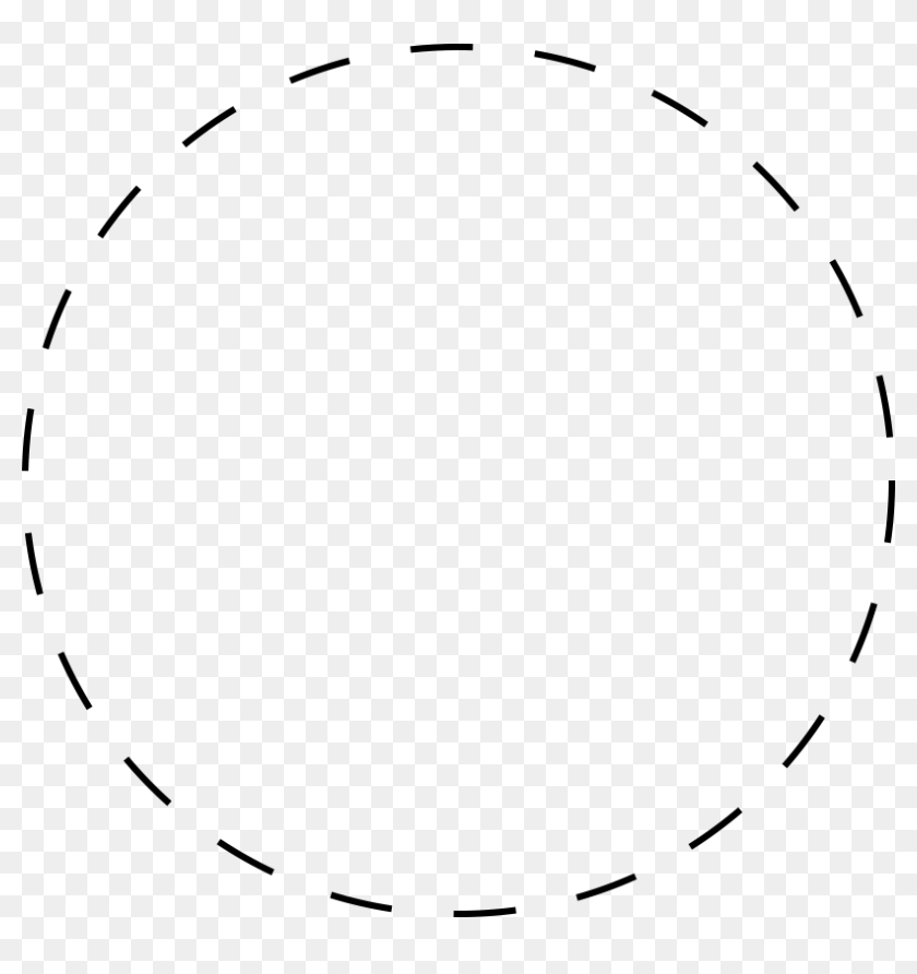 Dashed Circle Dashed Circle Transparent Background HD Png Download