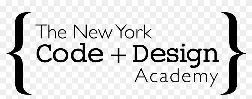 Nycda Logo Horizontal 1 - New York Code Design Academy Logo, HD Png Download - 8000x2844 ...