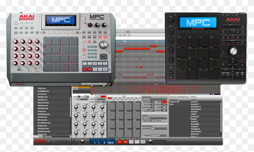 Akai Pro Mpc Renaissance And Studio - Akai Mpc Renaissance, HD Png ... Akai Pro Mpc Renaissance And Studio - Akai Mpc Renaissance, HD Png ...