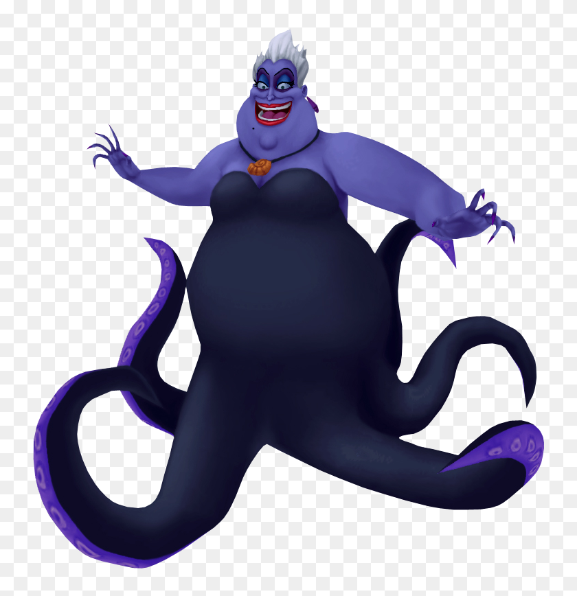 Ye Olde Kingdom Hearts Fansite My Little Mermaid Bad Guy Hd Png Download 745x788 6734114