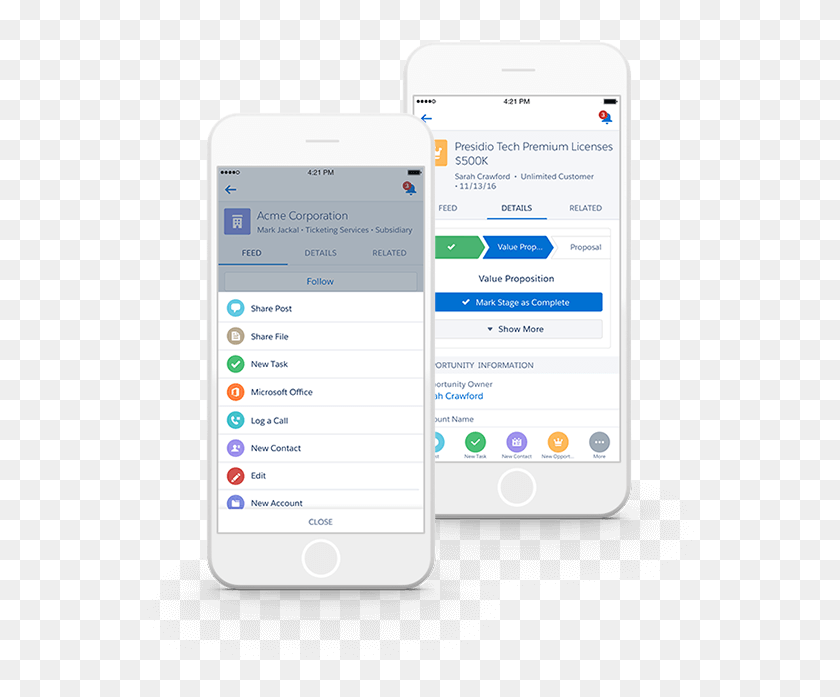 Salesforce Mobile App Hd Png Download 585x617 6752924 Pinpng