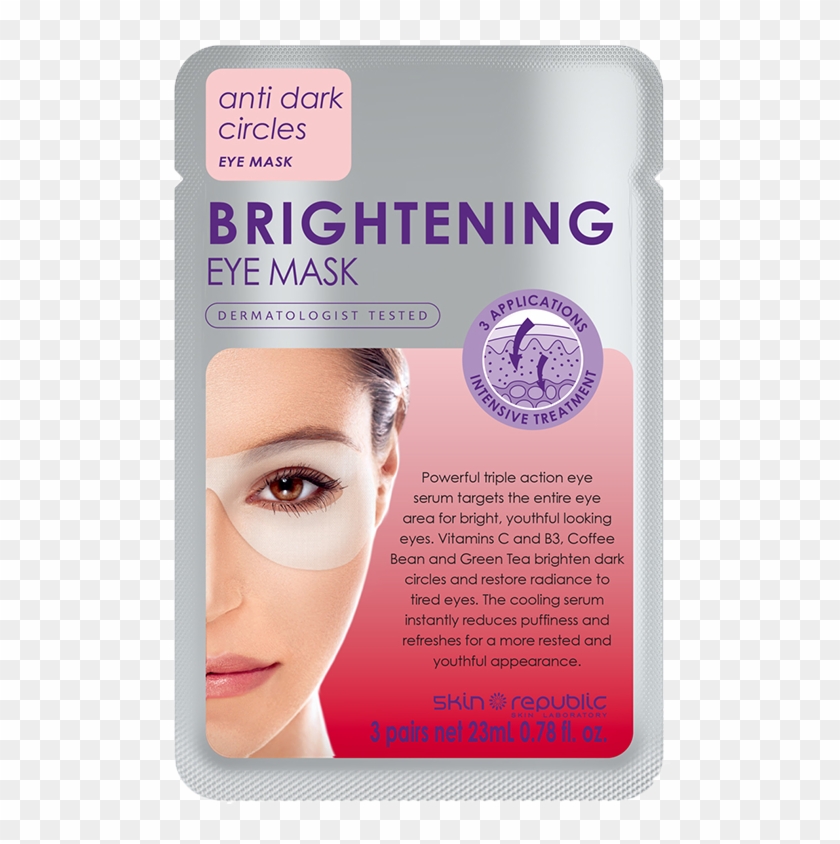 Brightening Eye Mask Eye Mask Sheet 9 Hd Png Download 500x1000
